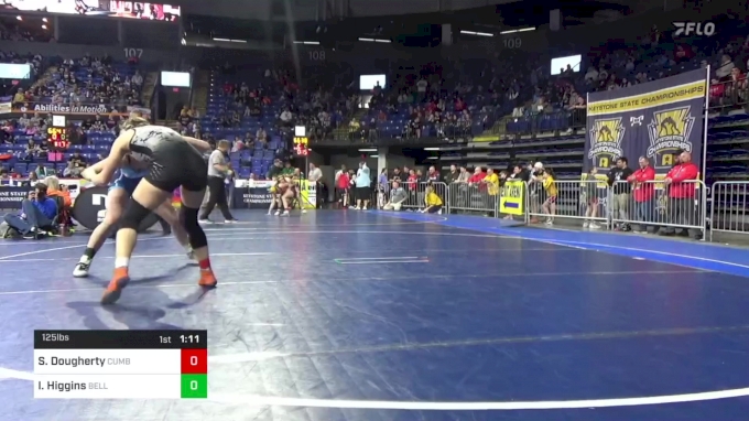 125 lbs Consy 4 - Skylar Dougherty, Cumberland Valley vs Isabel Higgins ...