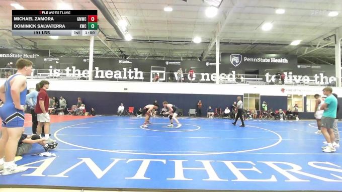 191 lbs Semifinal - Michael Zamora, Gold Medal WC - HSC vs Dominick ...