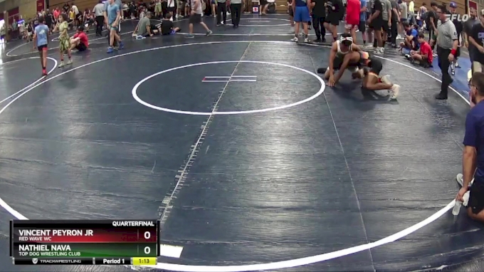 108 lbs Quarterfinal - Nathiel Nava, Top Dog Wrestling Club vs Vincent ...