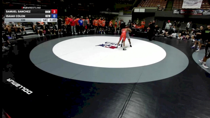 120 lbs Samuel Sanchez, OCWA - Orange County Wrestling Association vs ...