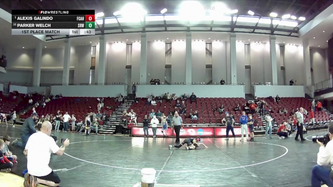 120 lbs 1st Place Match - Alexis Galindo, Nova WC vs Parker Welch ...
