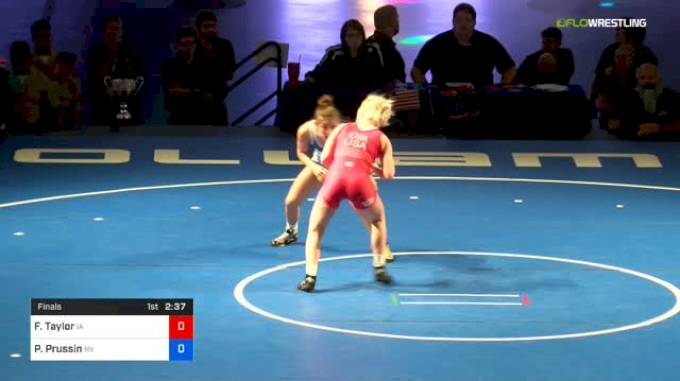 112 lbs Final - Felicity Taylor, Iowa vs Peyton Prussin, Nevada