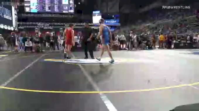 195 lbs Consi Of 16 #1 - Jackson Dougherty, Ohio vs Connor Barket, Indiana
