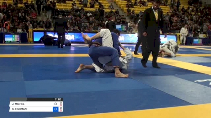 JAKE MICHEL vs SHANE FISHMAN 2018 World IBJJF Jiu-Jitsu Championship