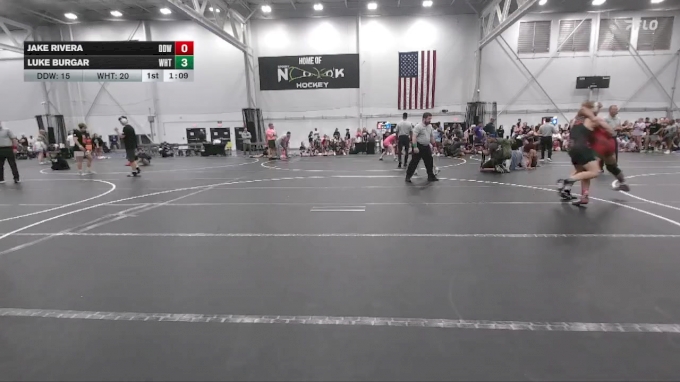 157 lbs Round 3 (4 Team) - Jake Rivera, Dirty Den Wrestling vs Luke ...