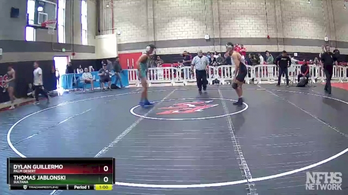 132 lbs Cons. Round 3 - Dylan Guillermo, Palm Desert vs Thomas ...