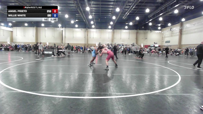 165 lbs Semifinal - Angel Prieto, Spartan RTC @LHP vs Willie White ...