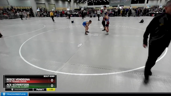 87 lbs Champ. Round 3 - Ace Schweitzer, MWC Wrestling Academy vs Reece ...