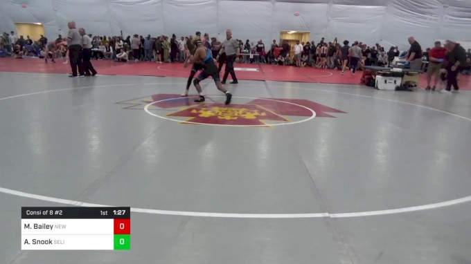 120 lbs Consi Of 8 #2 - Mason Bailey, New Oxford vs Anthony Snook ...