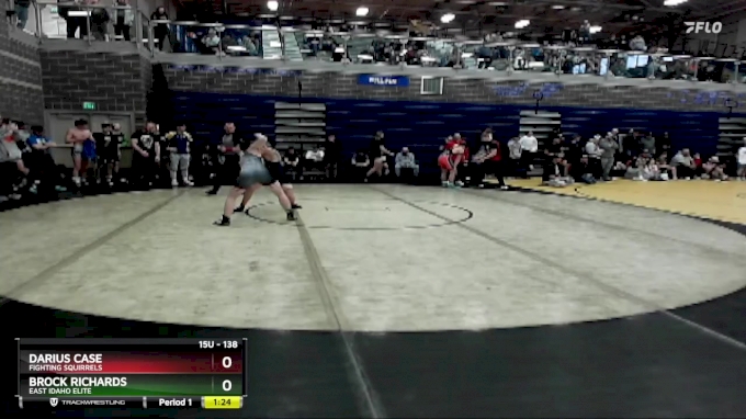 138 lbs Quarterfinal - Darius Case, Fighting Squirrels vs Brock ...