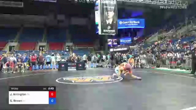 145 lbs Round Of 16 - Jackson Arrington, Pennsylvania vs Gavin Brown, Ohio