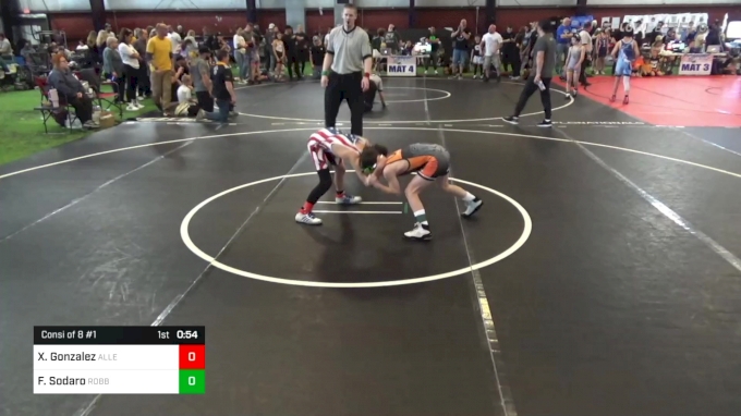 78 lbs Consi Of 8 #1 - Xander Gonzalez, Allentown vs Franco Sodaro ...