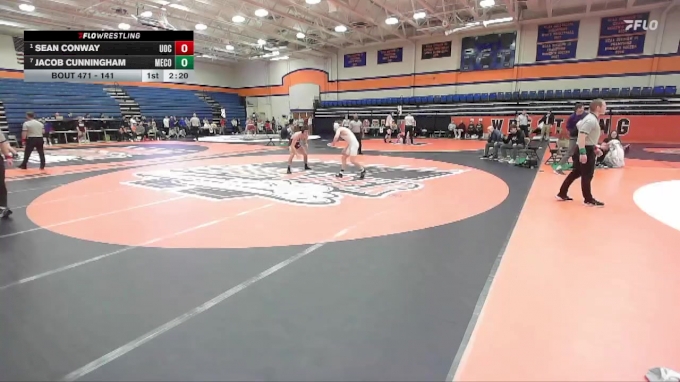 141 lbs Cons. Semi - Sean Conway, University Of Chicago vs Jacob ...