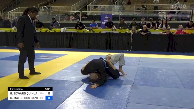 GAVIN EDWARD QUINLAN vs GABRIEL MATOS DOS SANTOS 2024 Pan Jiu Jitsu ...
