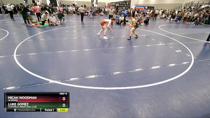 113 lbs Champ. Round 3 - Luke Gomez, Chatfield Wrestling Club vs Micah ...