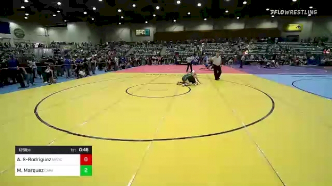 125 lbs Consi Of 8 #2 - Aliza Sanchez-Rodriguez, Merced Bears WC vs ...