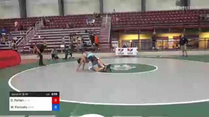 74 kg Consi Of 16 #1 - Daniel Patten, Cleveland Regional Training ...