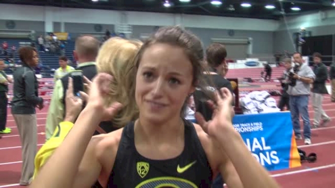 Laura Roesler on winning the 800, 4x4, and team title