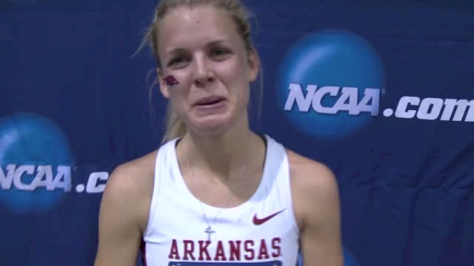 Dominique Scott is thrilled to be at a national championship meet