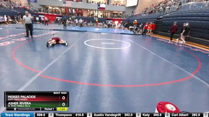 126 lbs Cons. Round 4 - Moises Palacios, Katy Cinco Ranch vs Asher ...