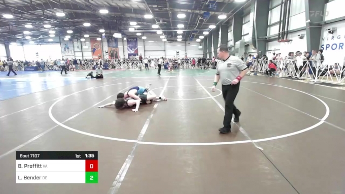152 lbs Round Of 128 - Britton Proffitt, VA vs Luke Bender, DE
