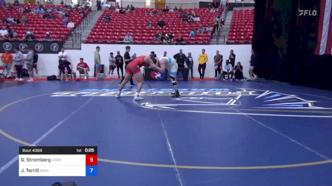 125 kg Cons 8 #1 - Grant Stromberg, Askren Wrestling Academy vs Joshua ...