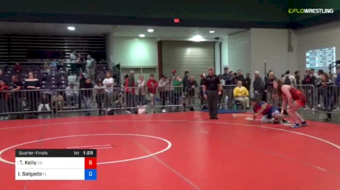 172 kg Quarterfinal - Tristan Kelly, Co vs Issa Salgado, Fl