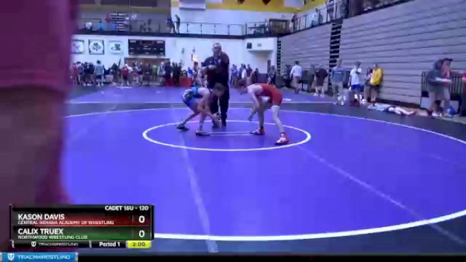 120 lbs Cons. Round 2 - Kason Davis, Central Indiana Academy Of ...