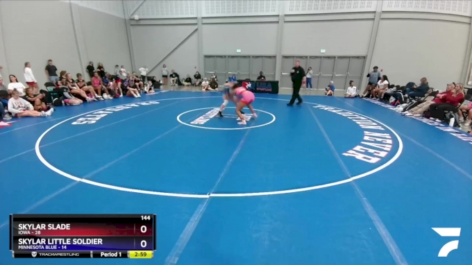 144 lbs 2nd Place Match (16 Team) - Skylar Slade, Iowa vs Skylar Little ...