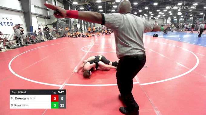 135 lbs Rr Rnd 2 - Maxson DeAngelo, Terps Xtreme MS vs Brock Ross ...