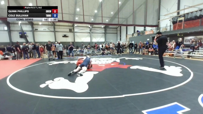 U16 FS - 175 lbs Cons. Semis - Quinn Phillips, Omak Wrecking Crew ...