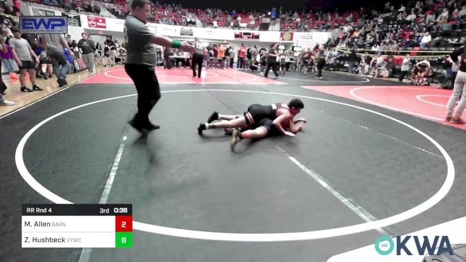 64 lbs Rr Rnd 4 - Tyler Smaligo, Lincoln Christian vs Maze Spruell ...
