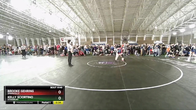 145 lbs Cons. Round 3 - Kelly Sciortino, Stansbury vs Brooke Gehring ...