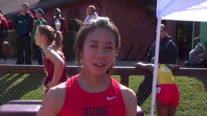 Sarah Robinson after a gutsy DMR anchor