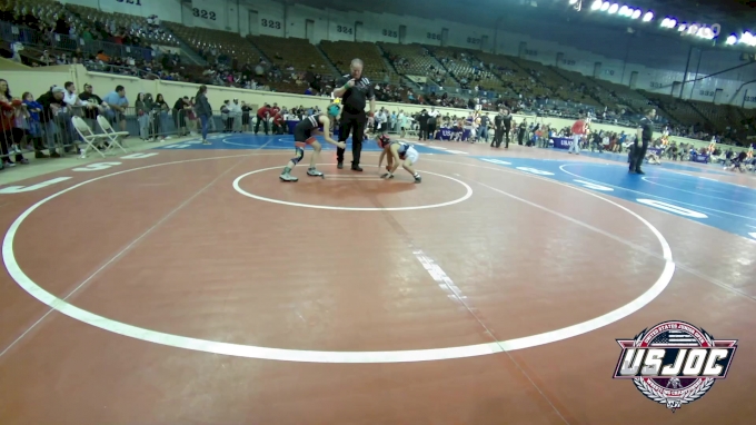 65 lbs Consi Of 8 #2 - Rylee Russell, Texas Select Wrestling vs Avery ...