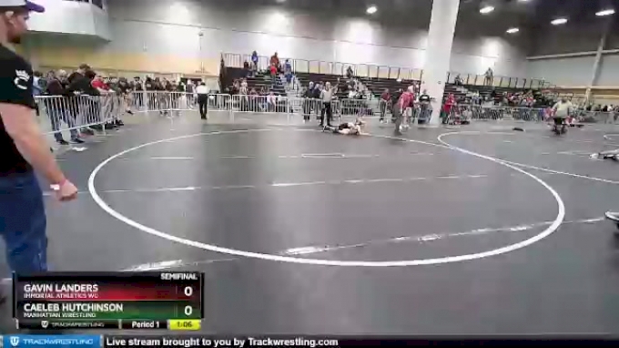 92 lbs Semifinal - Gavin Landers, Immortal Athletics WC vs Caeleb ...