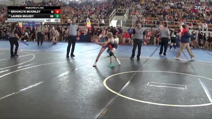 75 lbs Cons. Round 3 - Brooklyn McKinley, Suicide Squad vs Lauren ...