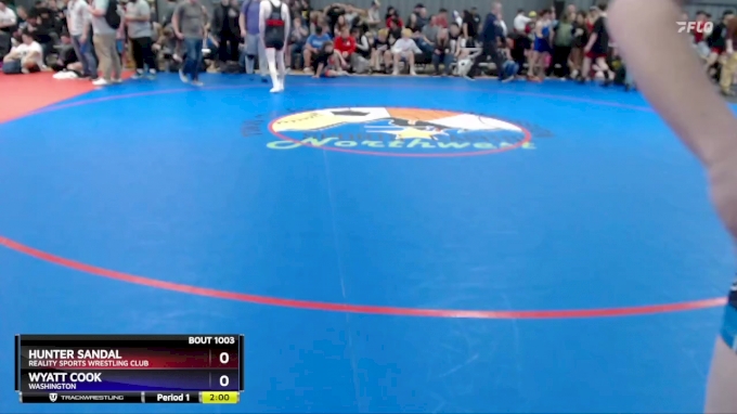 150 lbs Champ. Round 1 - Hunter Sandal, Reality Sports Wrestling Club ...