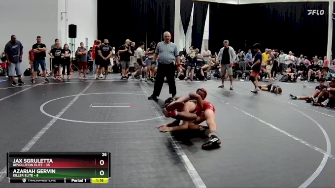 115 lbs Round 4 (8 Team) - Jax Sgruletta, Revolution Elite vs Azariah ...