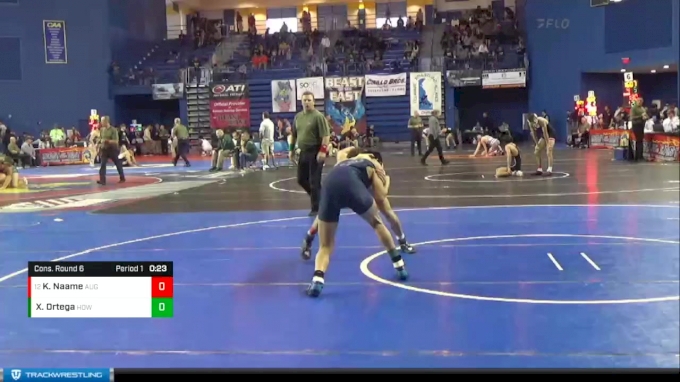 120 lbs Cons. Round 6 - Kaden Naame, St Augustine vs Xavier Ortega, Howell