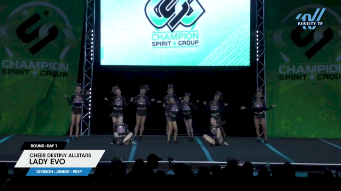 Cheer Destiny Allstars - Lady Evo [2024 L2.2 Junior - PREP Day 1] 2024 ...