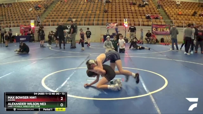72 lbs 5th Place Match - Alexander Wilson Ne3, Lake Catholic Wrestling ...