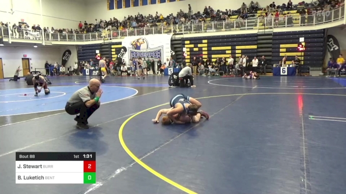 133 lbs R-64 - Jake Stewart, Burrell vs Ben Luketich, Bentworth