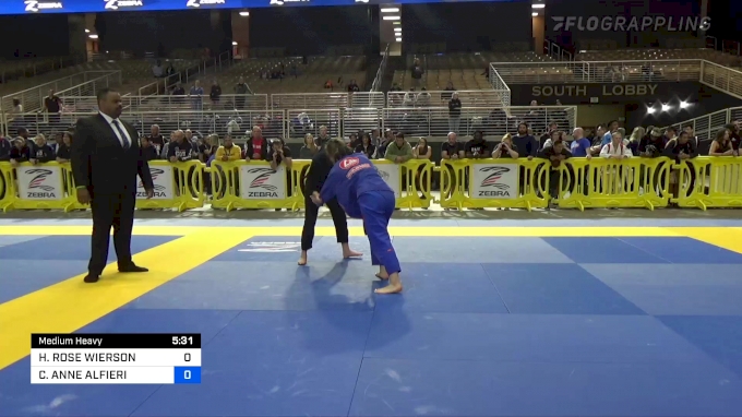 HANNAH ROSE WIERSON vs CALLIE ANNE ALFIERI 2022 Pan Jiu Jitsu IBJJF ...