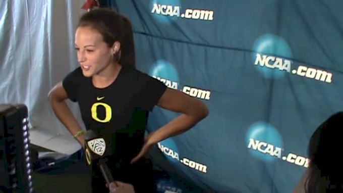 Oregon's Laura Roesler finishes on top