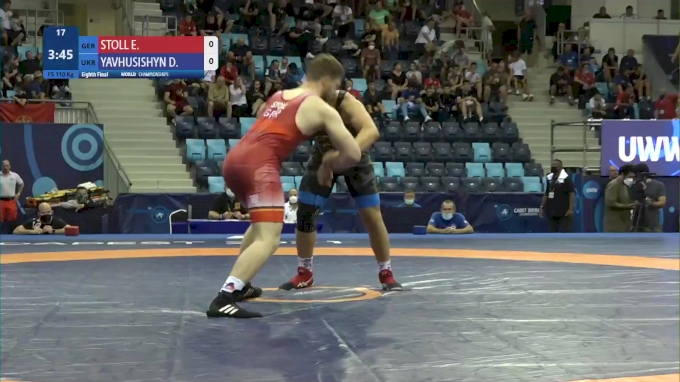 110 kg 1/8 Final - Ewald Stoll, Germany vs Danylo Yavhusishyn, Ukraine