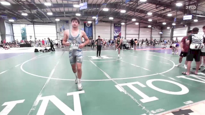 145 lbs Rr Rnd 3 - Richard Flores, Knights Wrestling Club-Red vs ...