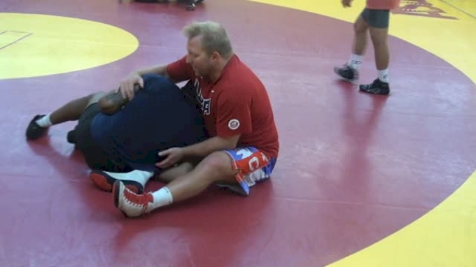 Coach Slay And Jordan Burroughs Working On Crackdown Finishes