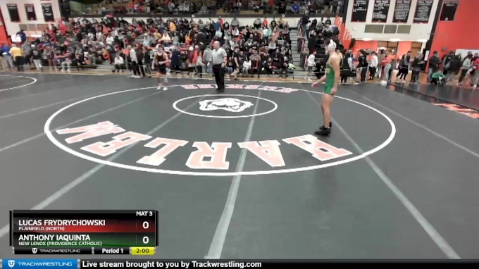 138 lbs Champ. Round 1 - Lucas Frydrychowski, Plainfield (NORTH) vs ...
