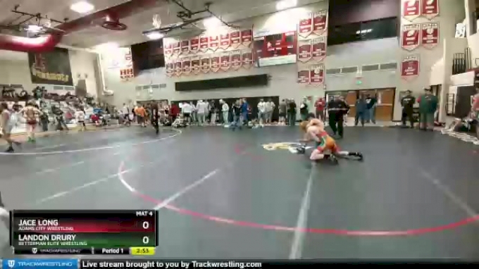 136-145 lbs Round 4 - Jace Long, Adams City Wrestling vs Landon Drury ...